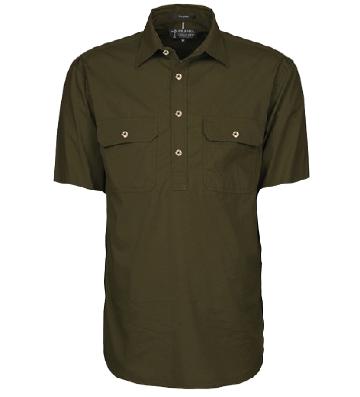 Men's Pilbara Closed Front S/S Shirt | Ritemate Workwear