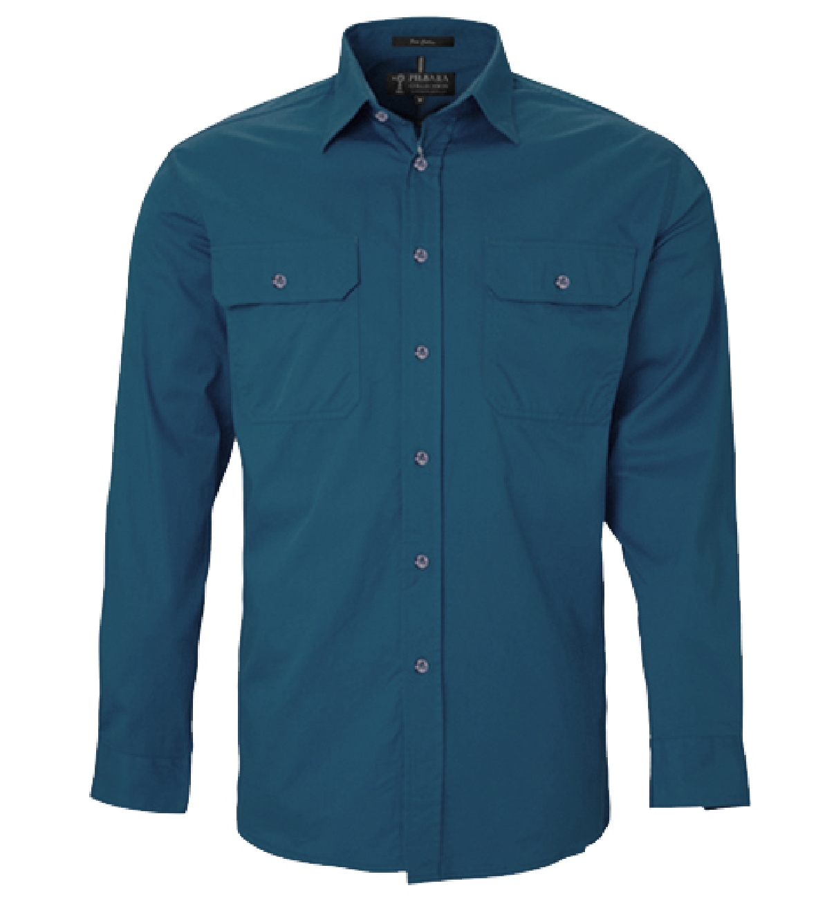 Ritemate RM200CF-150 gsm Pilbara Closed Front L/S Shirt - $24.50 : TAS ...