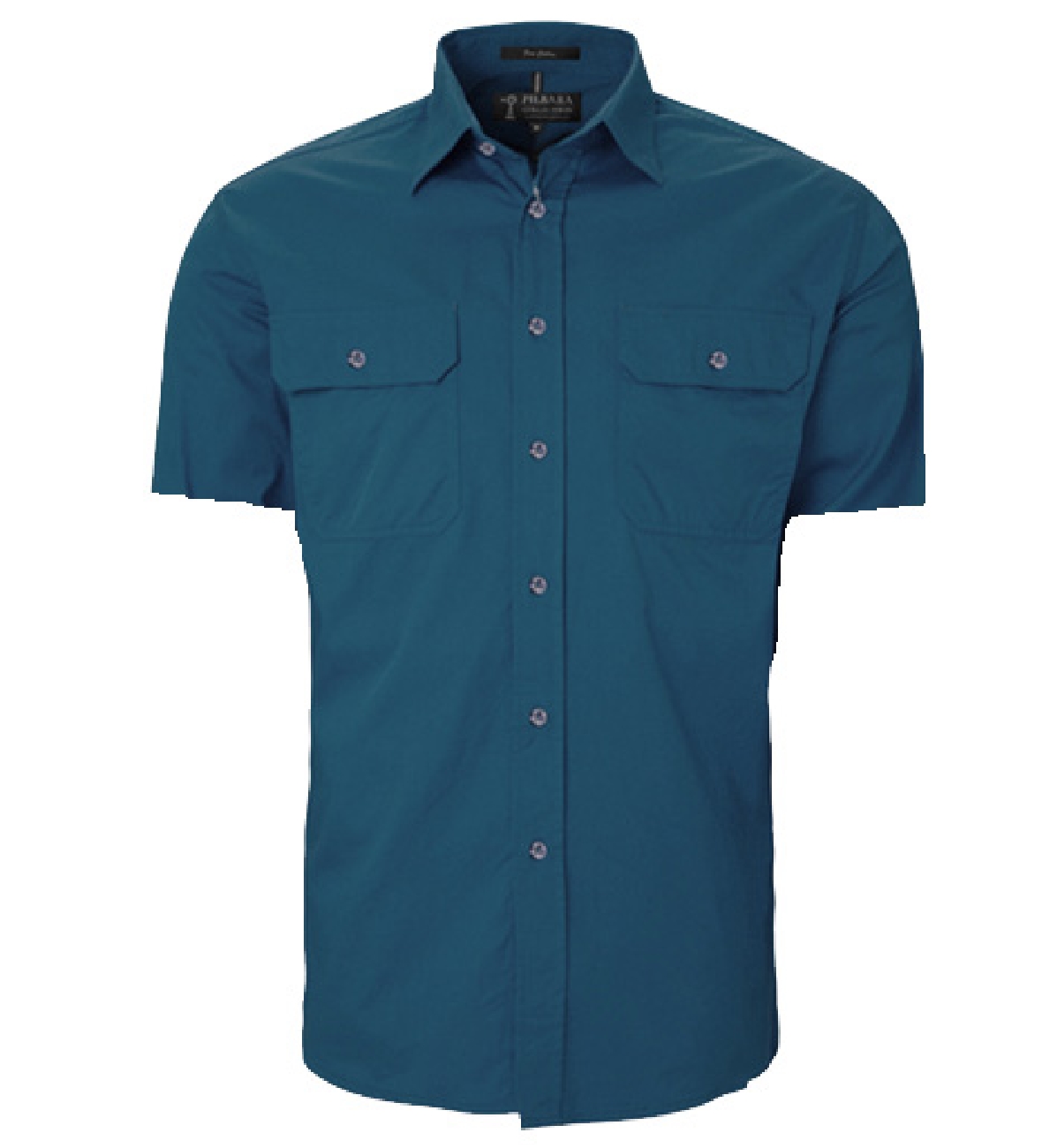 Men's Pilbara Open Front S/S Shirt | Ritemate Workwear