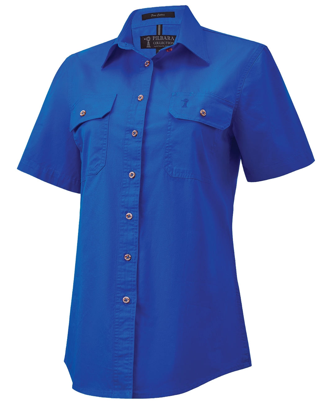 Women's Pilbara Open Front S/S Shirt | Ritemate Workwear