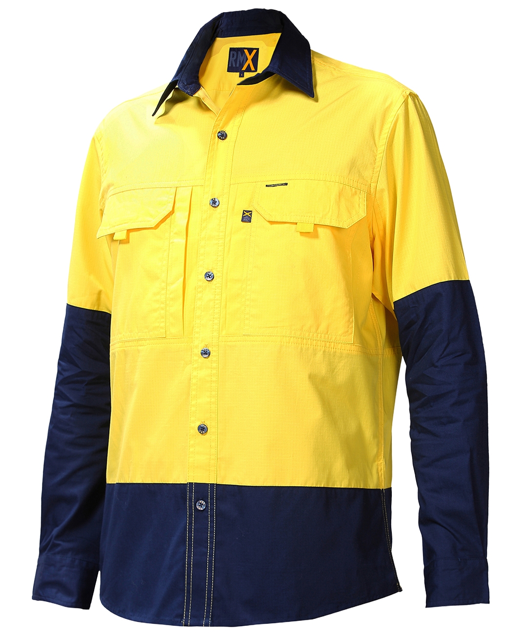 RMX Flexible Fit Utility Shirts, Two Tone | Ritemate Workwear